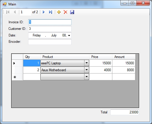 Calculate Column In Datagridview Free Source Code