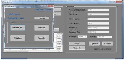 Automated Teller Machine System Free Source Code Tutorials And Articles