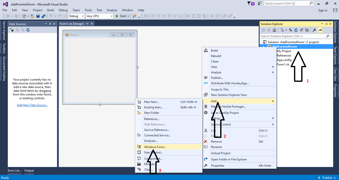 How To Add Form Inside A Form In Vb Net Free Source Code Projects And How To Add Form Inside A Form In Vb Net Free Source Code Projects And