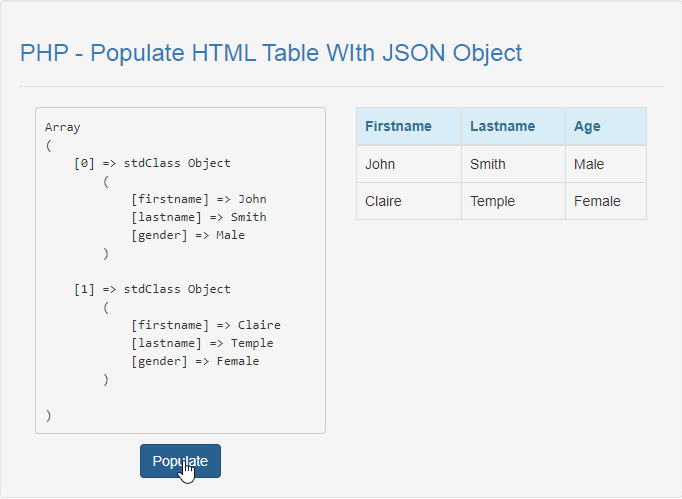  How To Convert Table Data Into Json Format In Javascript Brokeasshome
