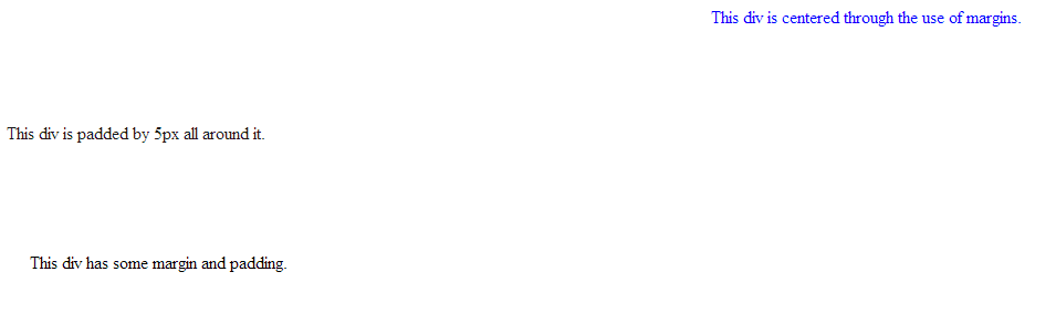 Margin and Padding | Free Source Code, Projects & Tutorials