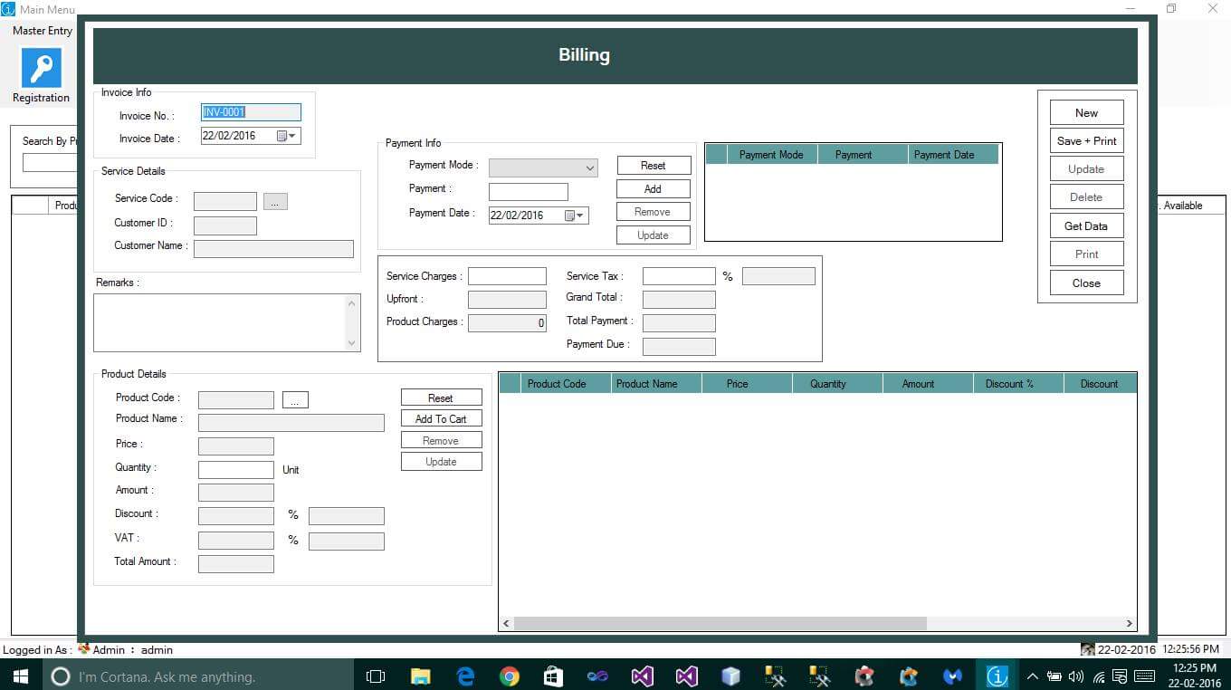 Advanced POS System Using C# | Free source code, tutorials and articles