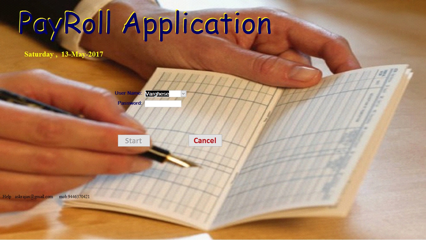Access, PayRoll Application for Hourly, Daily, Monthly, Pay scales ...