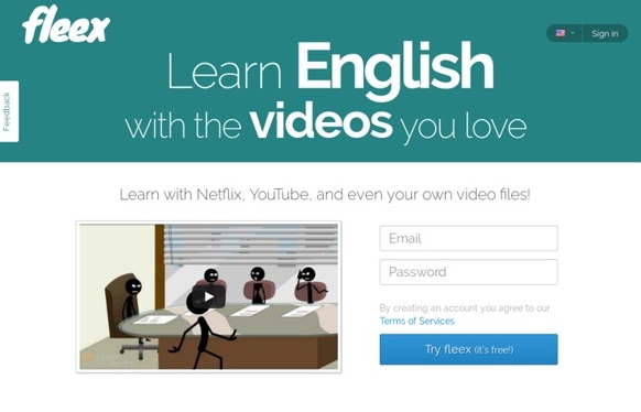 Learning English Is Easier With Fleex On The Surface | SourceCodester