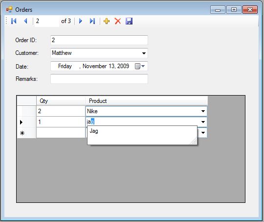 Autocomplete ComboBox in DataGridView Control | SourceCodester Autocomplete ComboBox in DataGridView Control | SourceCodester