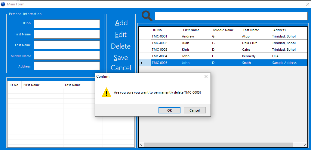 Simple Add, Edit, Update, Delete, Search in VB.NET and MS Access with ... Simple Add, Edit, Update, Delete, Search in VB.NET and MS Access with ...