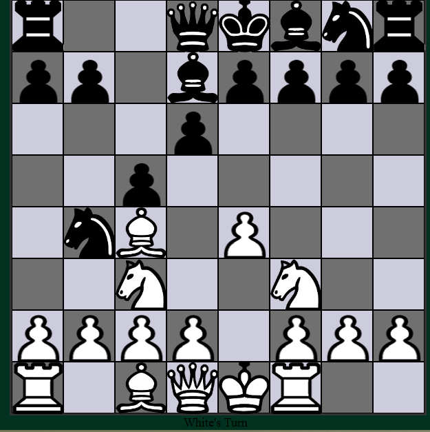 Simple Board Game(Chess) in JavaScript Free Source Code | SourceCodester