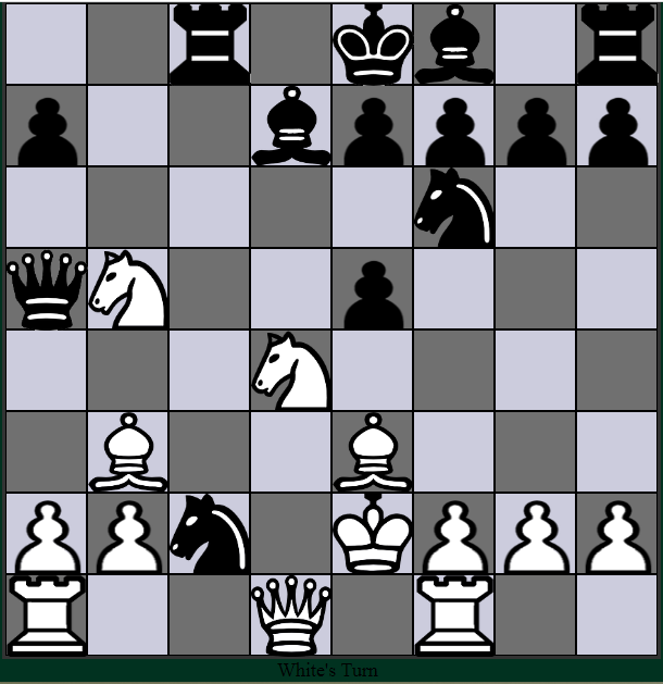 Simple Board Game(Chess) in JavaScript Free Source Code | SourceCodester