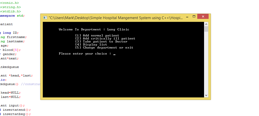 Simple Hospital Management System using C++ | SourceCodester Simple Hospital Management System using C++ | SourceCodester
