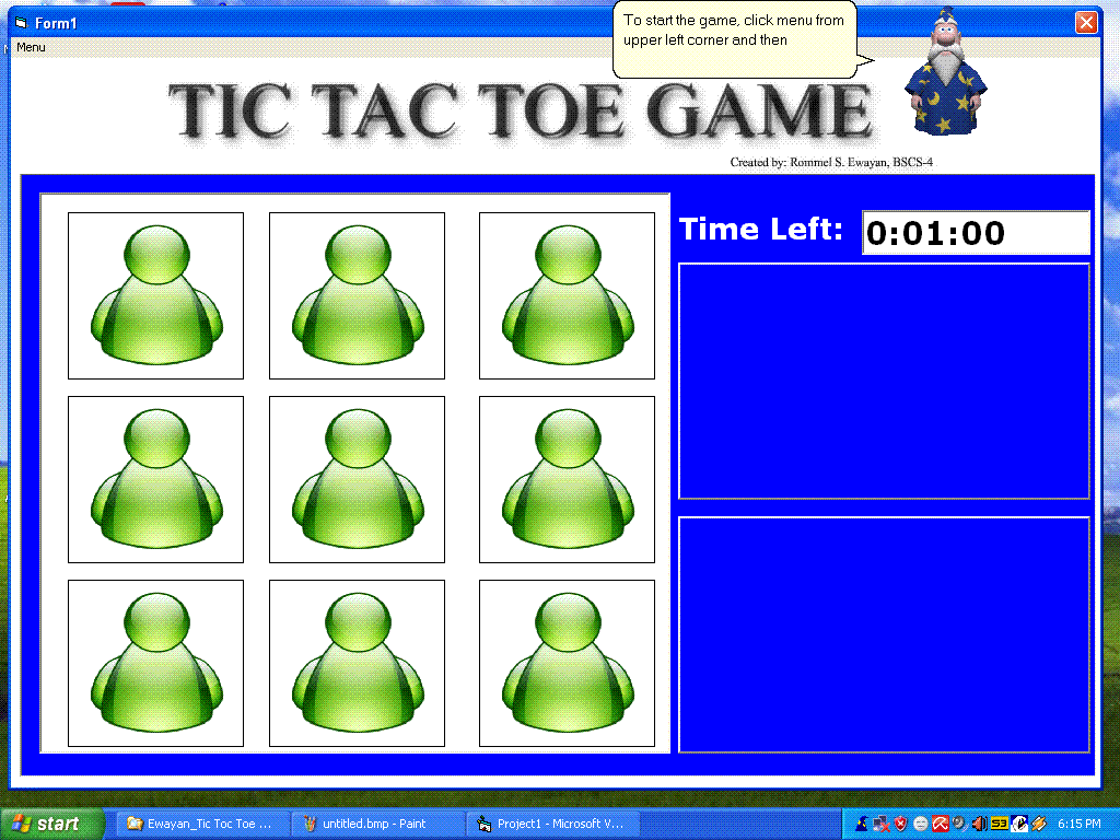 Tic Tac Toe Game SourceCodester