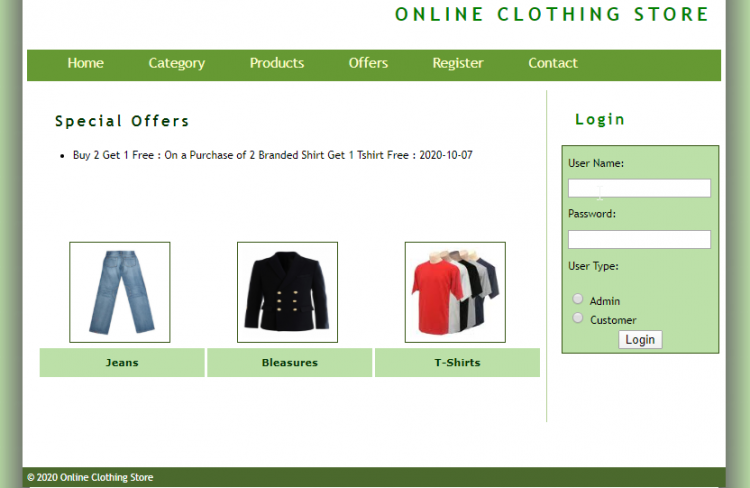 Online Clothing Store Using Php Free Source Code Free Source Code
