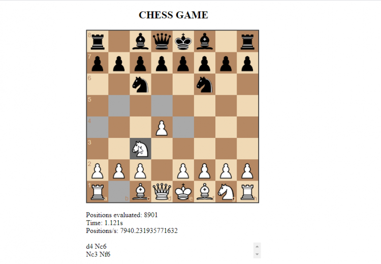 Chess Game Using JavaScript | SourceCodester Chess Game Using JavaScript | SourceCodester
