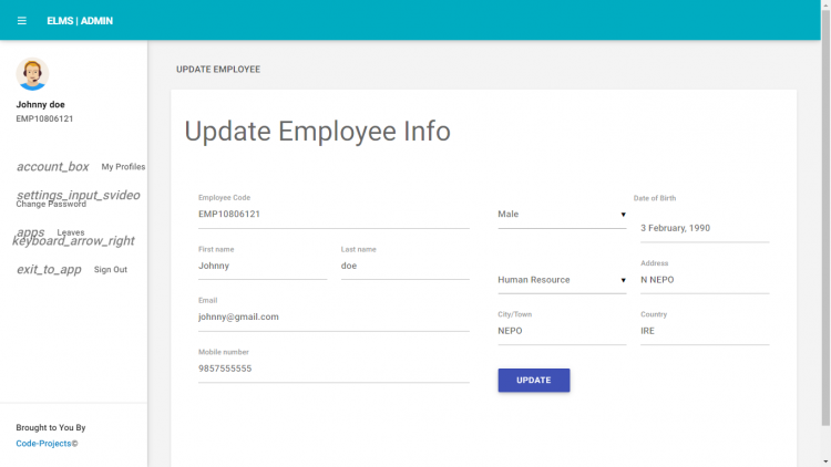 Employee Leave Management System in PHP | SourceCodester Employee Leave Management System in PHP | SourceCodester