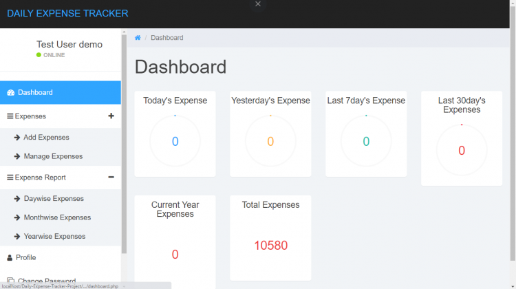 Daily Tracker System In Php Mysql Free Source Code Projects And Tutorials