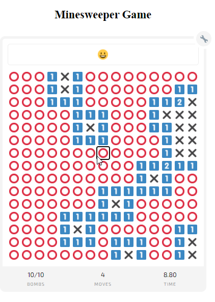 Minesweeper Game Using JavaScript | SourceCodester Minesweeper Game Using JavaScript | SourceCodester