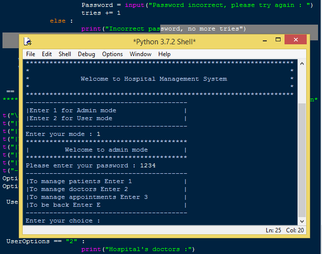 Hospital Management System Project in Python Free Source Code ... Hospital Management System Project in Python Free Source Code ...
