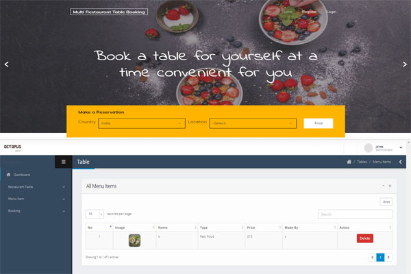 Multi Restaurant Table Reservation System In Php With Full Source Code Sourcecodester