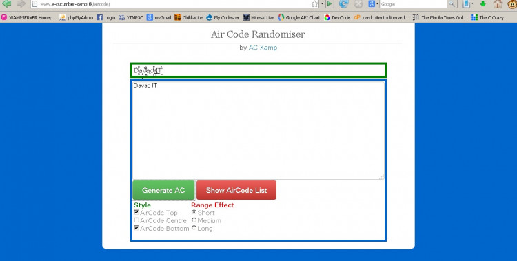 Free Java Random Generating Text Styles Sourcecodester