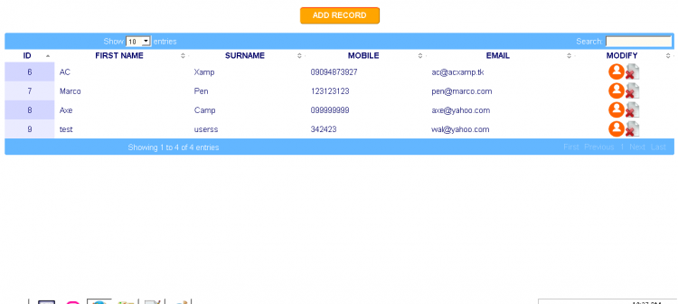 FreePHP: Simple MySQL Table Record (Part 1 - Sorting Algorithm) , (Par ... FreePHP: Simple MySQL Table Record (Part 1 - Sorting Algorithm) , (Par ...