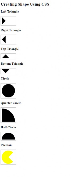 Creating Shapes in CSS | SourceCodester Creating Shapes in CSS | SourceCodester