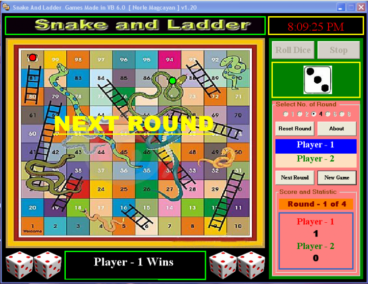 Snake And Ladder SourceCodester snake-and-ladder-sourcecodester