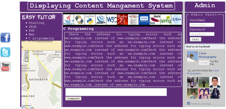Simple Cms Using Php News Portal Sourcecodester