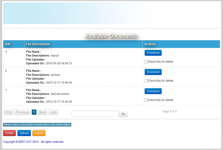 File Upload Using Php And Mysql Sourcecodester