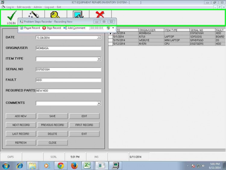 Machine inventory manager tutorial - pikoltronic