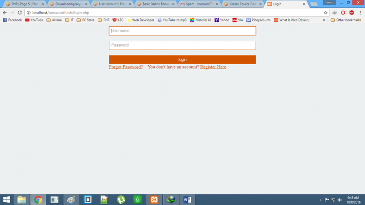 Registration and Login using PDO and MySQL | SourceCodester Registration and Login using PDO and MySQL | SourceCodester