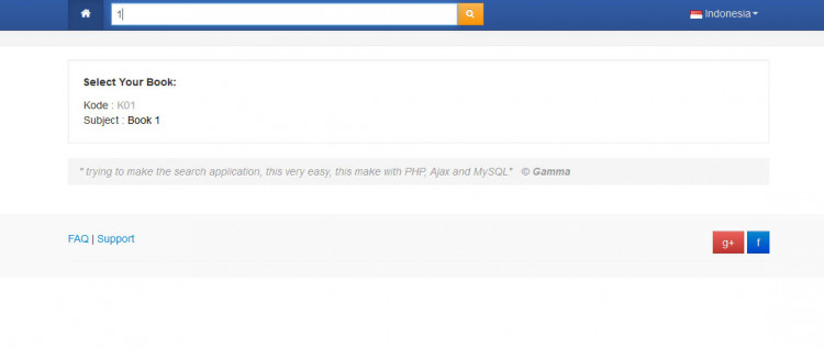 Search Engine Application Sourcecodester