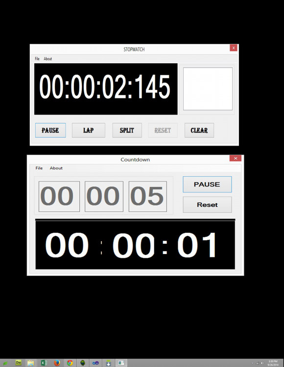 Stopwatch And Countdown System Free Source Code Projects And Tutorials