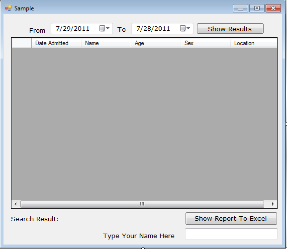 Simple Program Using Excel To Generate Reports So Easy Sourcecodester 4500