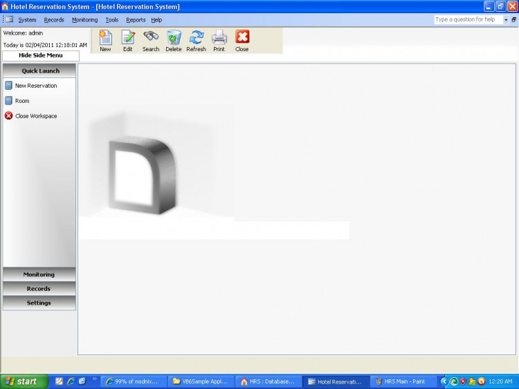 Hotel Reservation System In Ms Access Sourcecodester