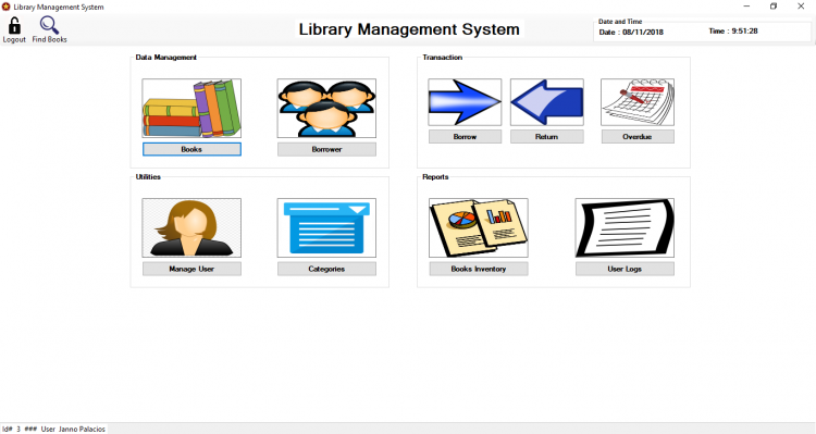 Library Management System Using Vbnet And Mysql With Source Code 6744