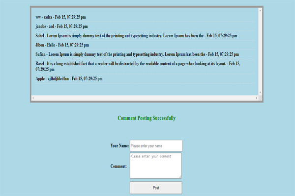 Comment System In Php Mysqli With Full Source Code Free Source Code