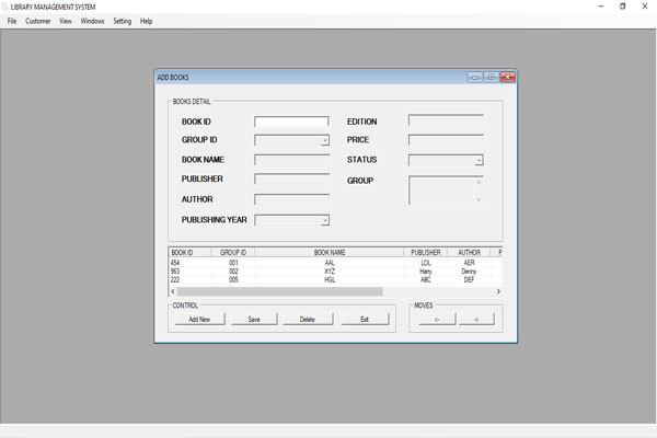 Library Management System In Vb With Full Source Code Sourcecodester