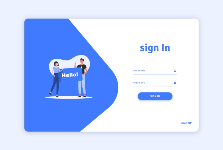 Signin And Signup Form Using Html Css And Javascript Tutorial Sourcecodester