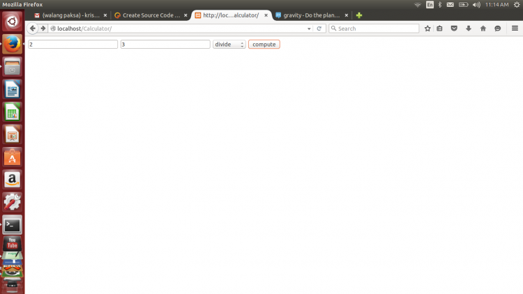 Basic Calculator In Php Sourcecodester