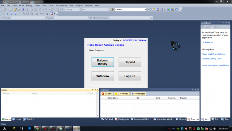Simple Atm System Using Ms Access And Vb 2010 Free Source Code