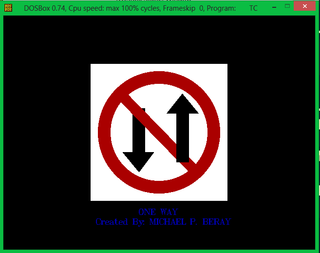 Computer Graphics Road Sing Using C Sourcecodester