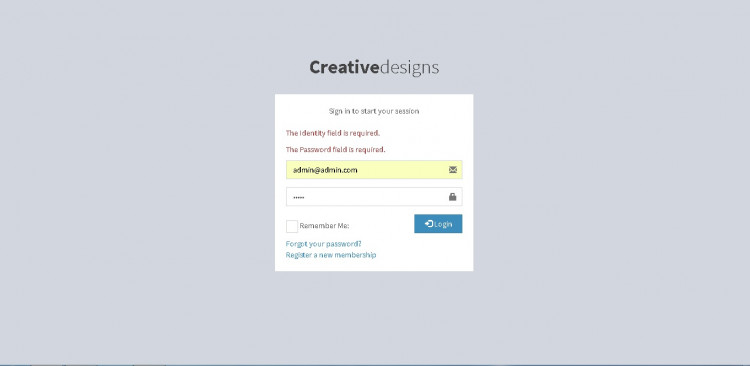 Secure Login System Using Codeigniter With Source Code Sourcecodester