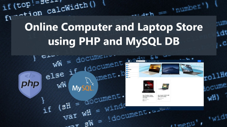 Online Computer And Laptop Store Using Php And Mysql Source Code Free Download Sourcecodester