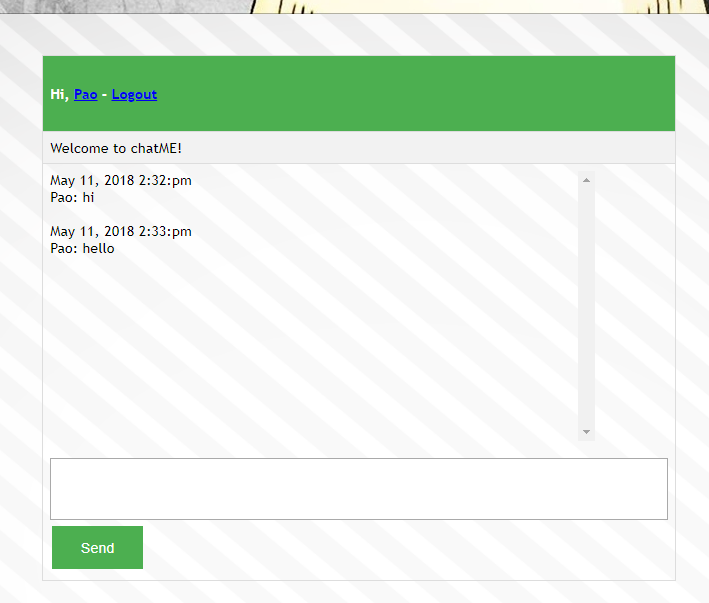 Simple Public Chat Room Using PHP/MySQLi with Source Code | SourceCodester Simple Public Chat Room Using PHP/MySQLi with Source Code | SourceCodester