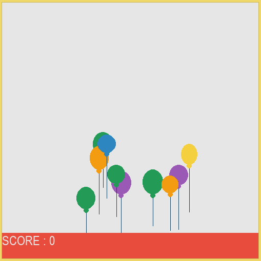 Blast Off Balloon Game Using Pygame In Python With Source Code Sourcecodester