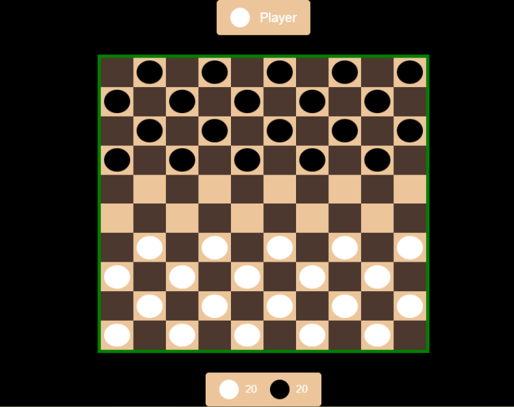 Checker Game(Multiplayer) in VanillaJS with Source Code | SourceCodester Checker Game(Multiplayer) in VanillaJS with Source Code | SourceCodester