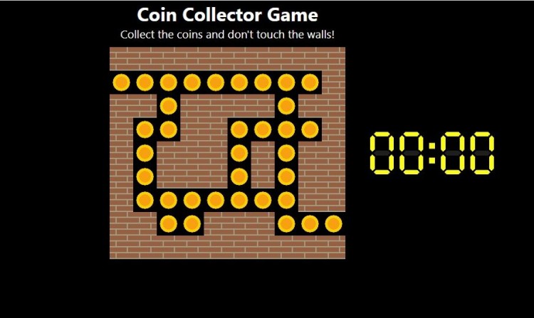 Coin Collector Game Using Pure Css With Source Code Sourcecodester