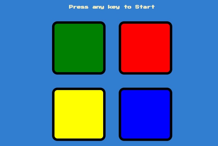 Color Sequence Game Using Html And Css In Vanillajs With Source Code 3520