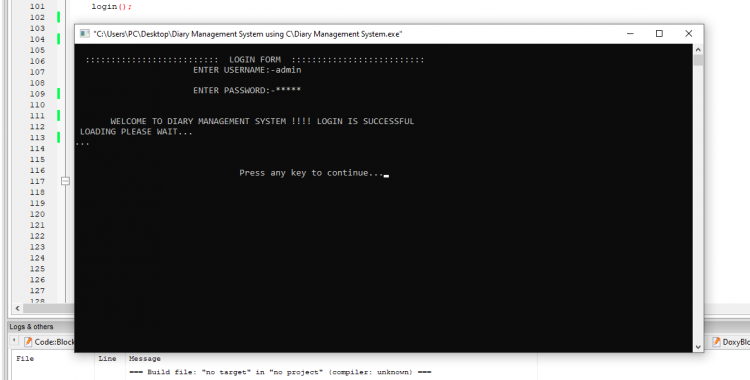 Diary Management System Using C With Free Source Code Sourcecodester