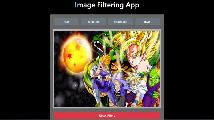 Image Filtering App Using Htmlandcss In Vanillajs With Source Code Sourcecodester