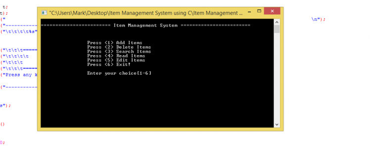 Item Management System Using C With Free Source Code Sourcecodester